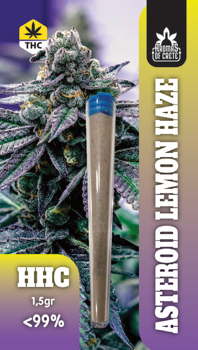 Aromatic Stick HHC Asteroid Lemon Haze 1.5gr | | Aromas Of Crete